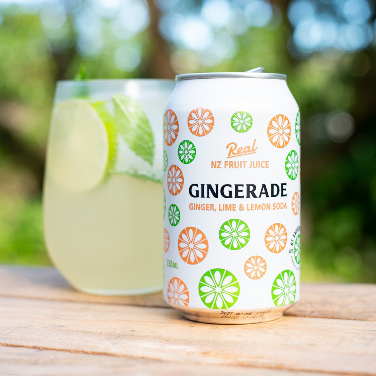 Gingerade- Sparkling Soda 6 pack – St Andrews Limes
