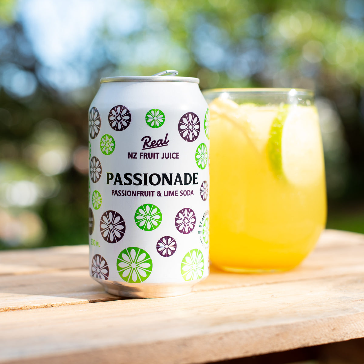 Passionade- Sparkling Soda 6 pack – St Andrews Limes