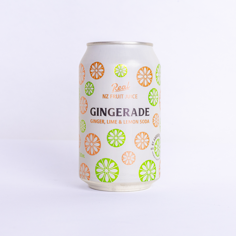 Gingerade- Sparkling Soda 6 pack – St Andrews Limes