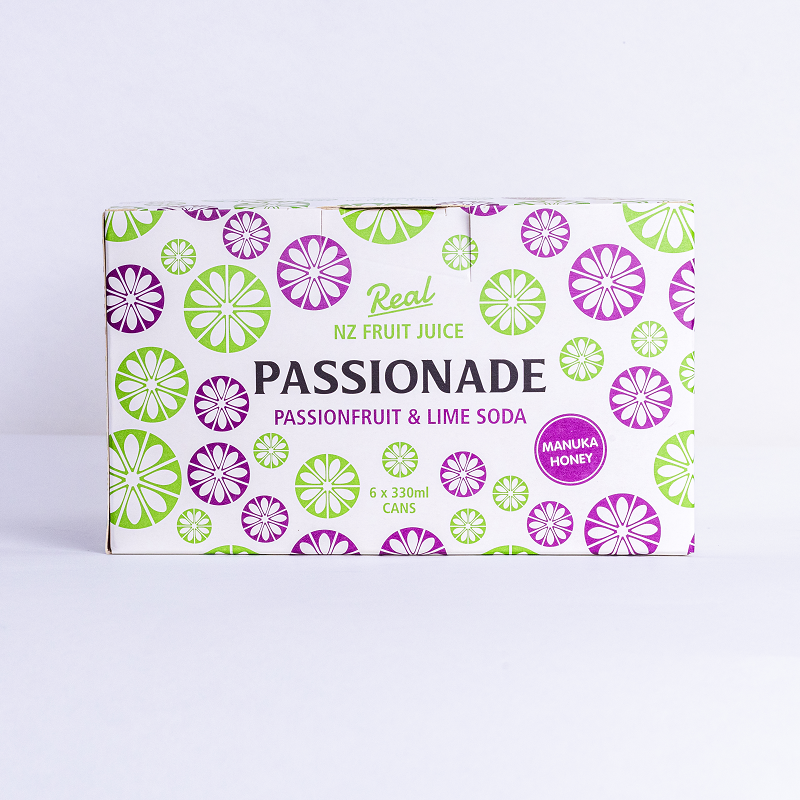 Passionade- Sparkling Soda – St Andrews Limes